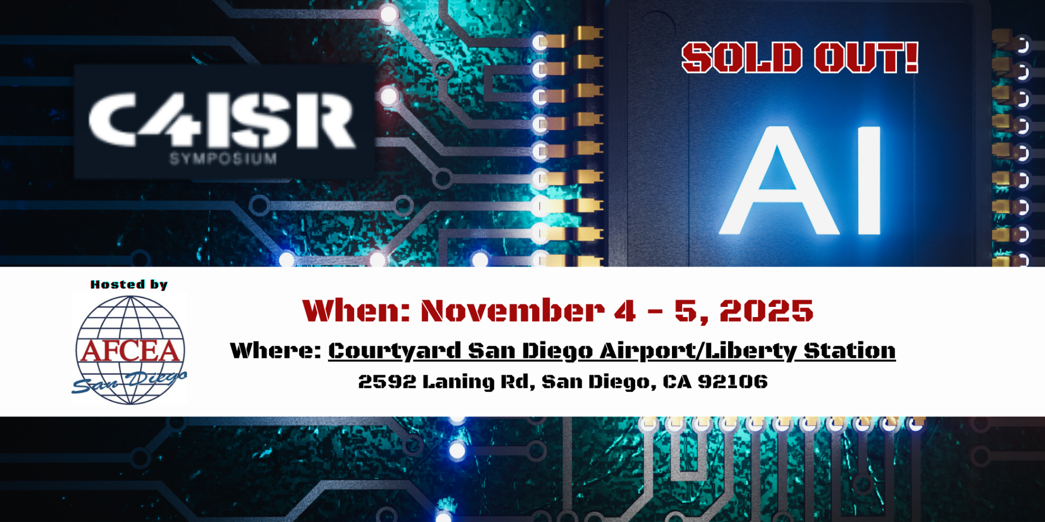 C4ISR Symposium - San Diego AFCEA - SD AFCEA - San Diego AFCEA Chapter